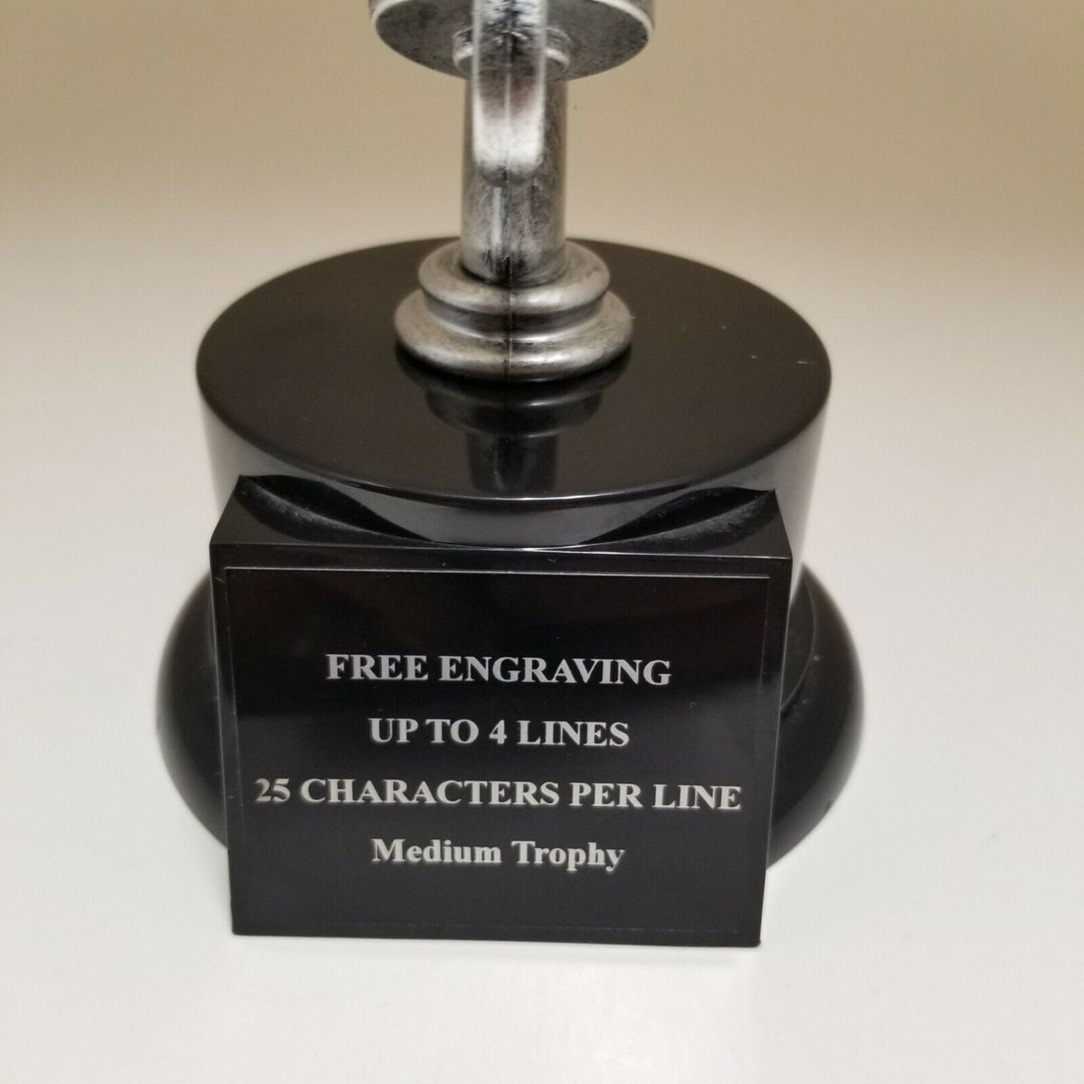 MEDIUM 11" SPARK PLUG TROPHY ON BASE! FREE ENGRAVING! – Speedy Trophies
